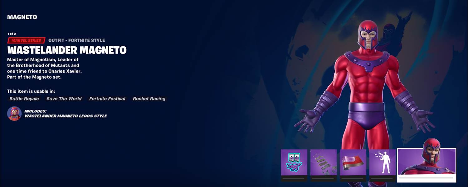 Marvel's Magneto Arrives in Fortnite - LaughingPlace.com