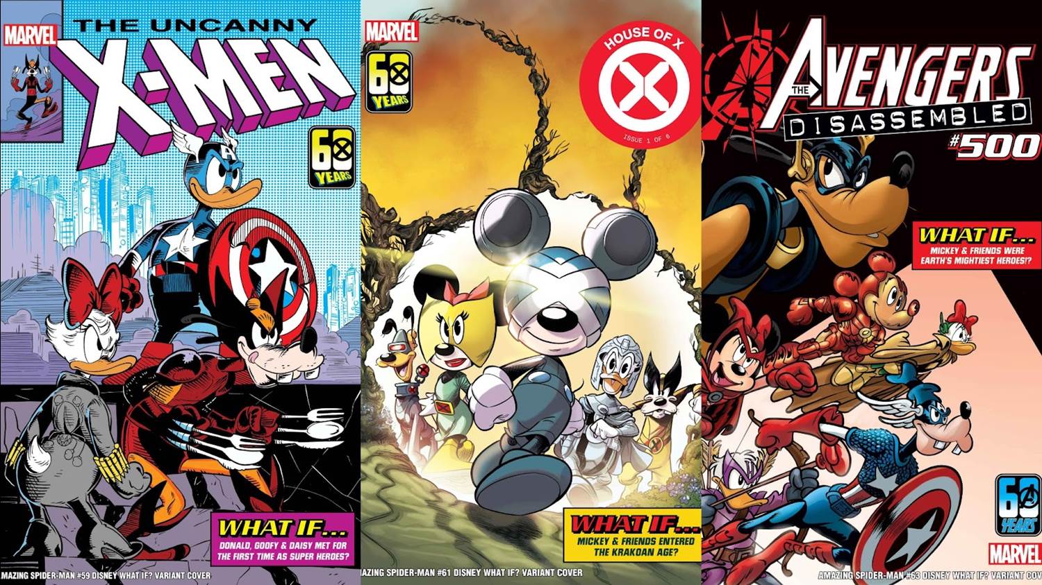 New “Disney What If?” Variant Covers from Marvel Comics Take ...