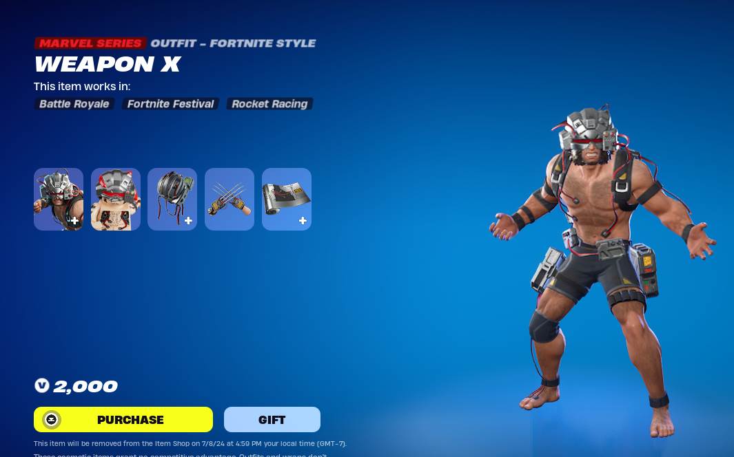 New Weapon X Wolverine Skin Claws its Way into Fortnite - LaughingPlace.com