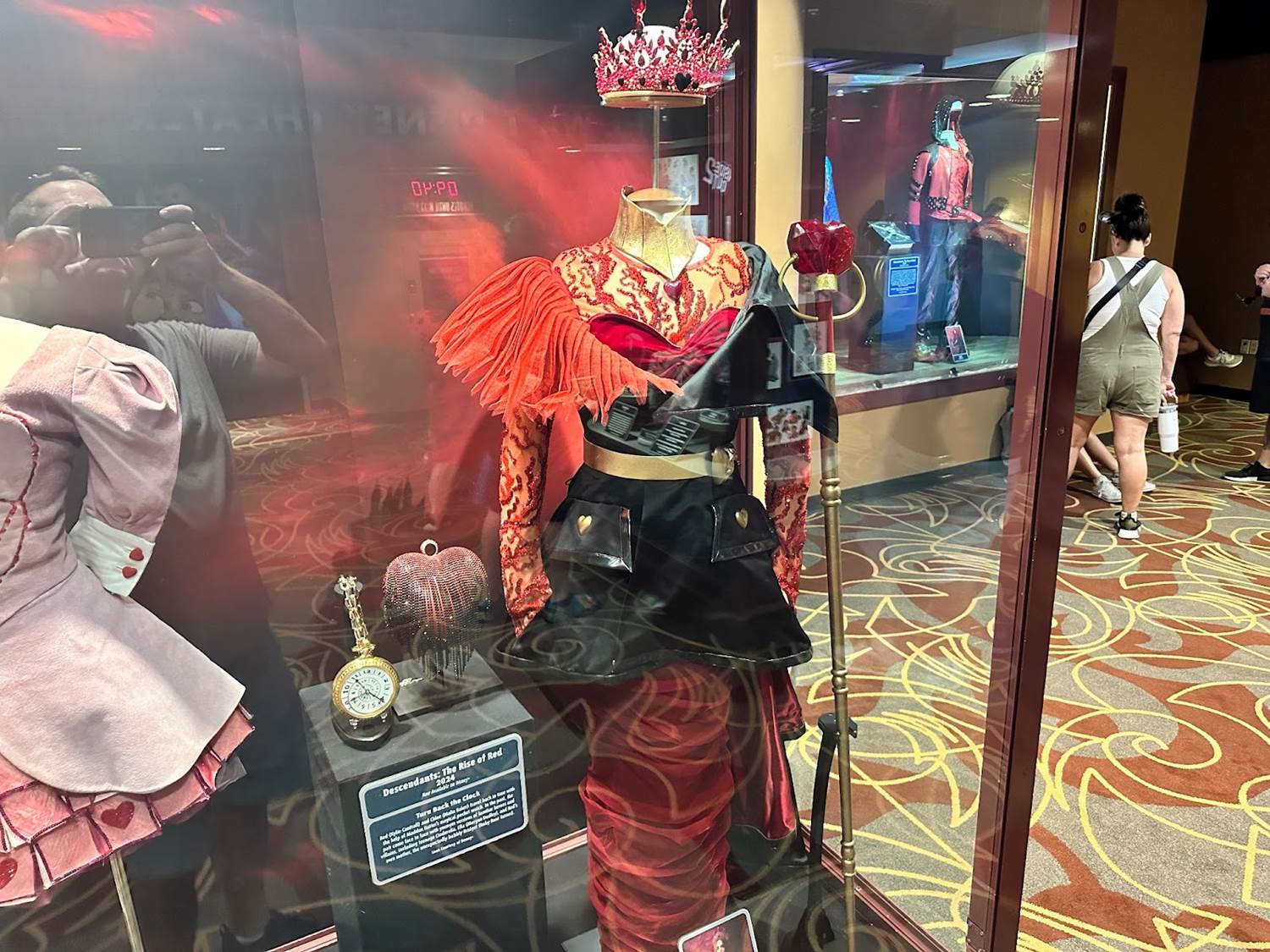 Photos – “Descendants: The Rise of Red” Costumes Now on Display at Walt ...