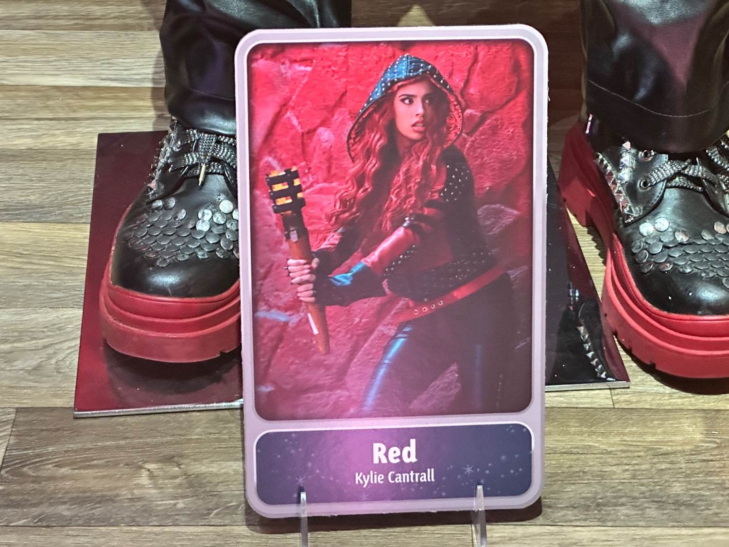 Photos – “Descendants: The Rise of Red” Costumes Now on Display at Walt ...