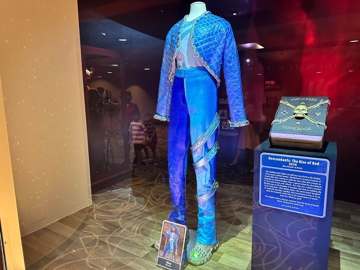 Photos – “Descendants: The Rise of Red” Costumes Now on Display at Walt ...