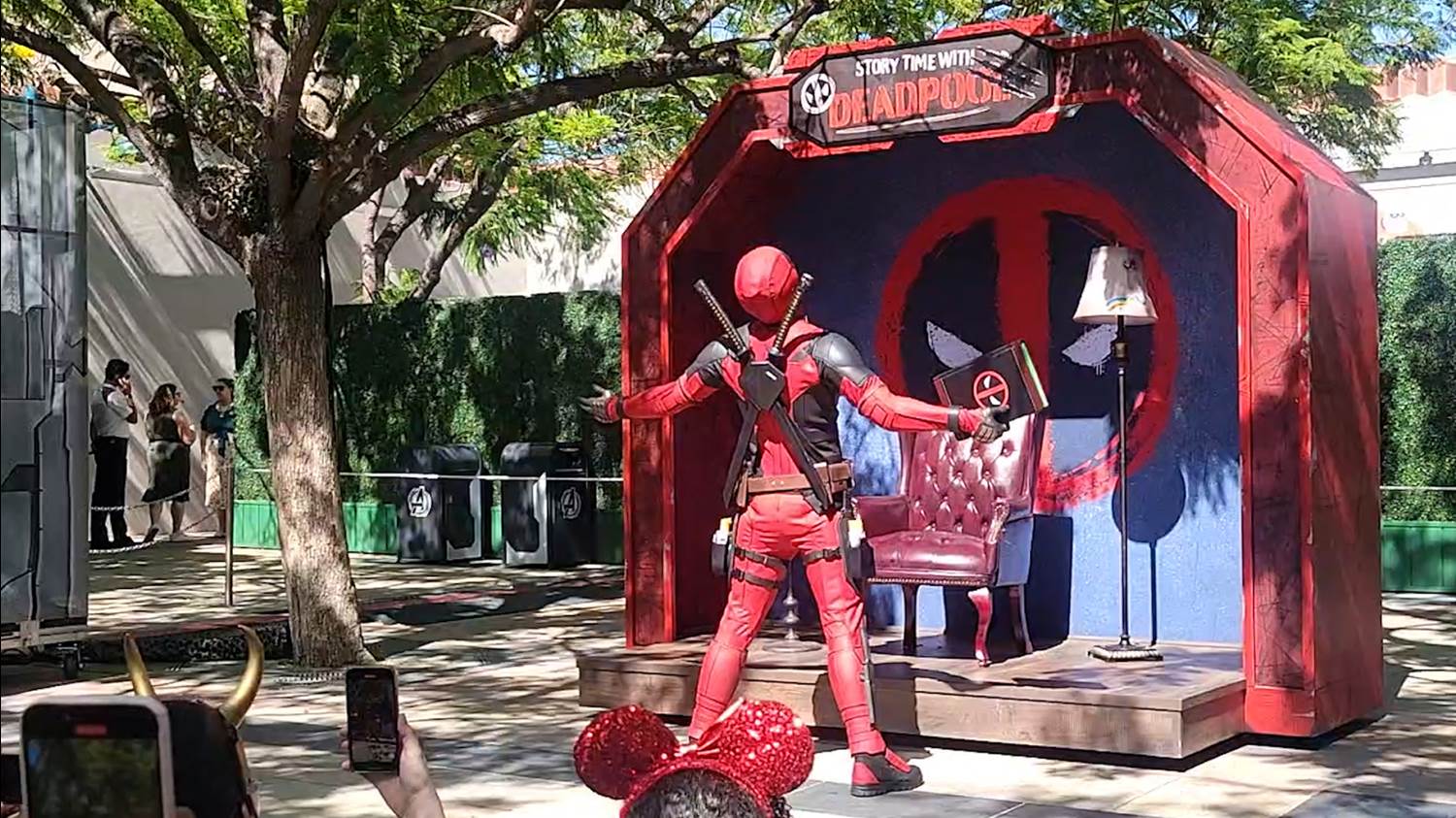 Photos / Video: Deadpool’s Trademark Humor Comes to Disneyland with New ...