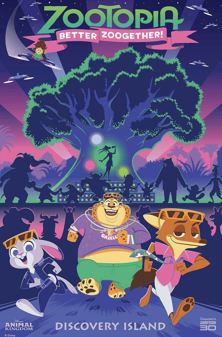 Attraction Poster, Opening Timeframe Revealed For New "Zootopia ...