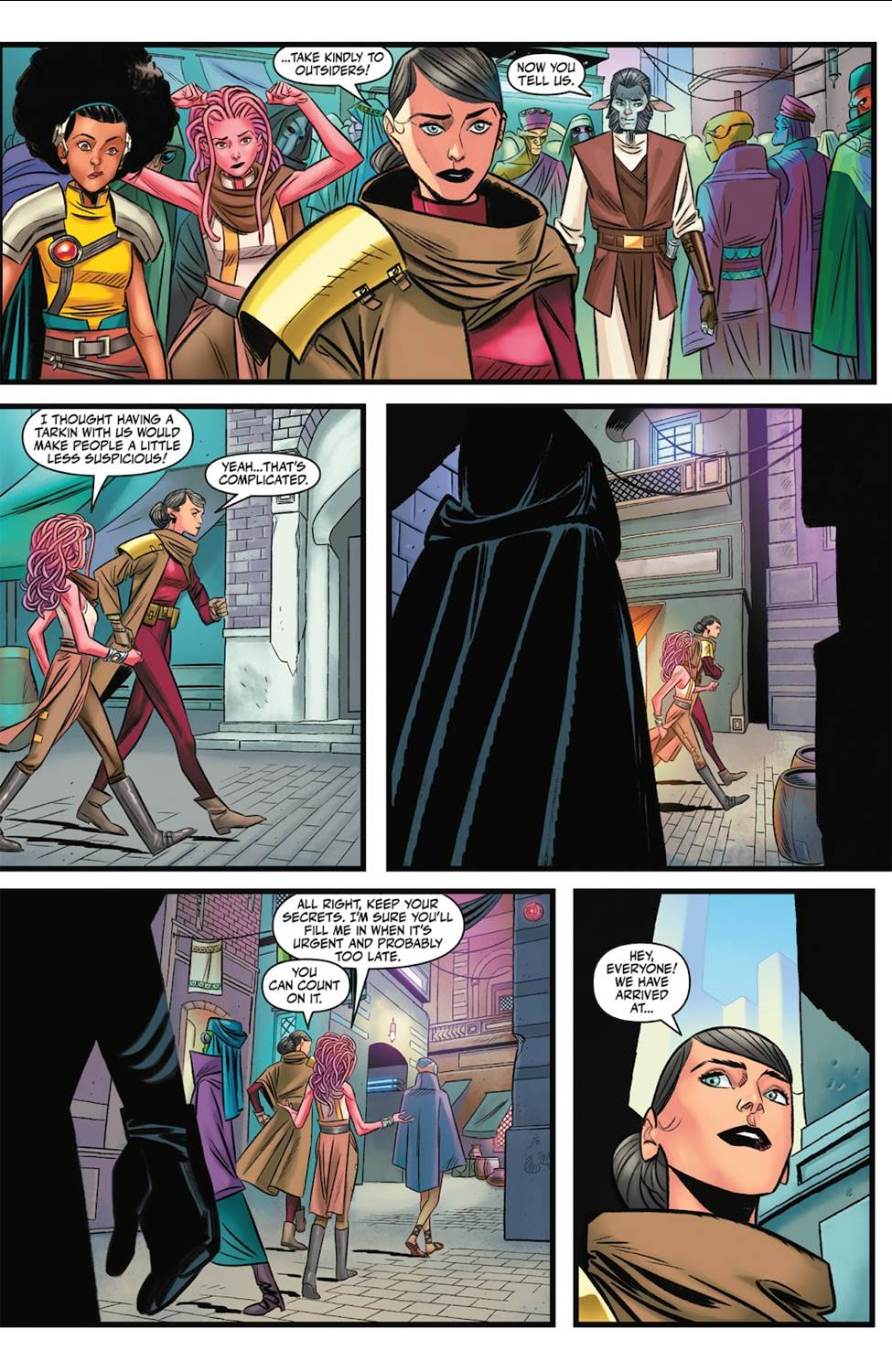 Comic Review - Jedi Clash with the Tarkin Family On Eriadu in "Star ...