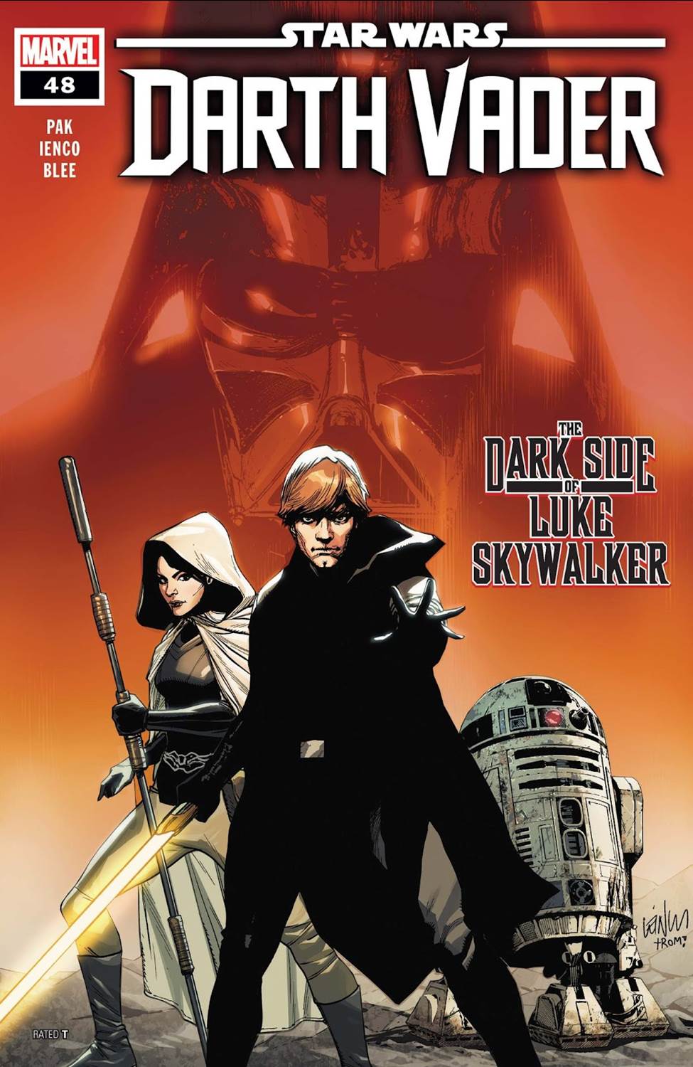 Comic Review - Sabé Puts Luke Skywalker's Force Abilities to the Test ...