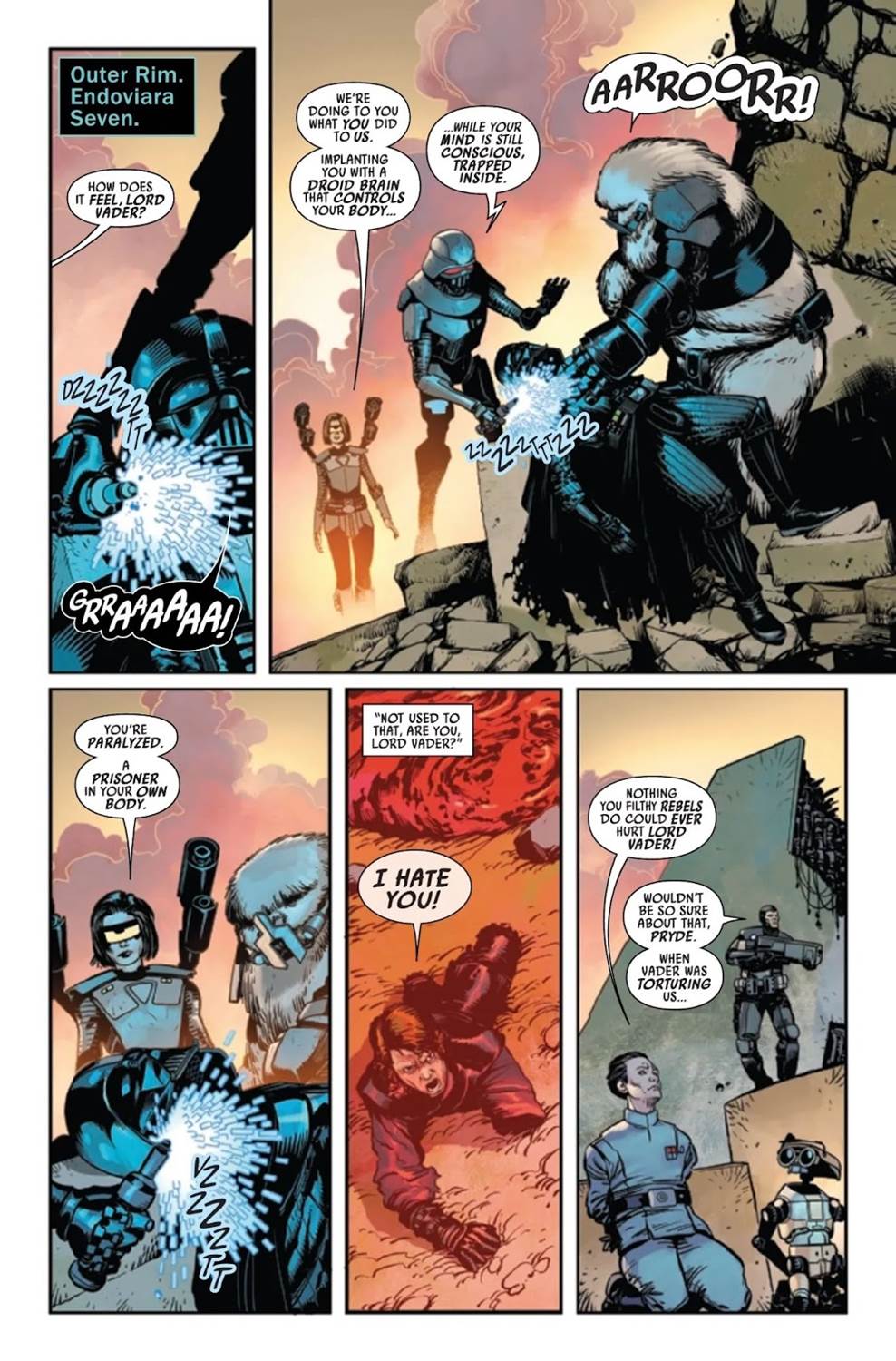 Comic Review - The Sith Lord Finds Himself at the Mercy of the M.A.R ...