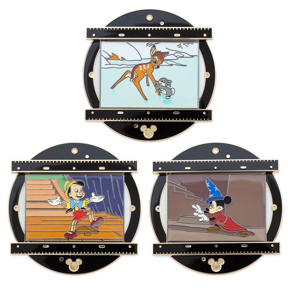 Limited Edition Disney Joy on the Screen Collectible Pins