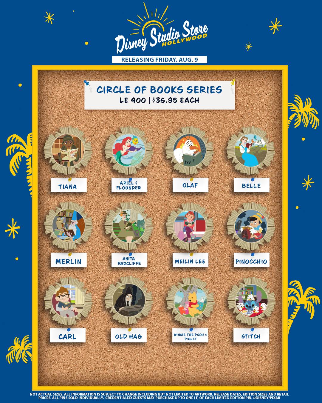Disney Studio Store Previews Pin Releases For D23: The Ultimate Disney ...