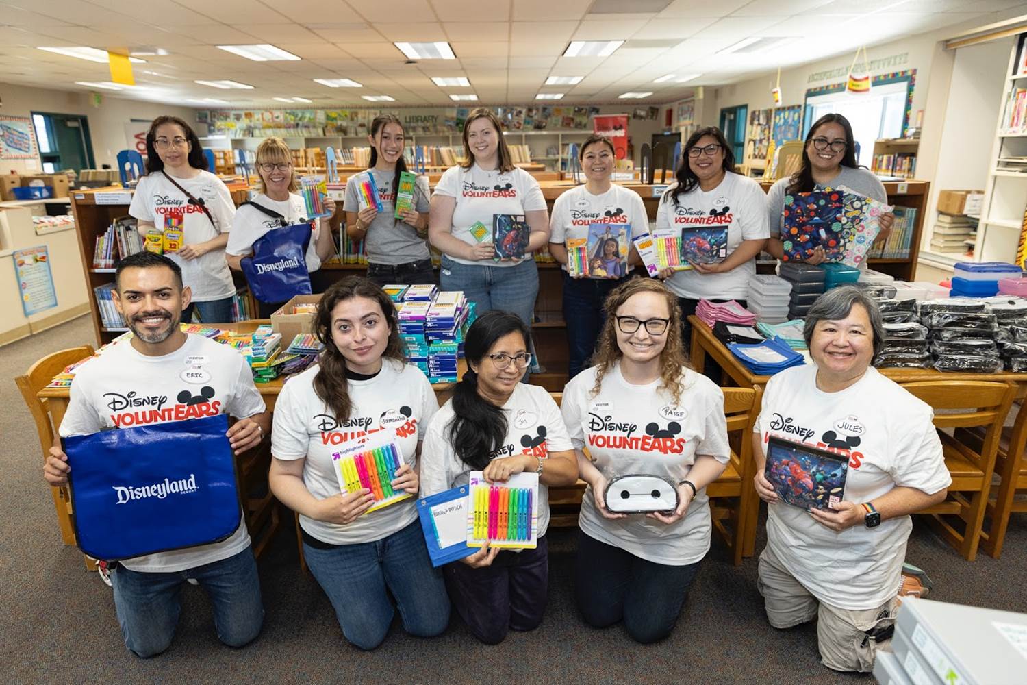 Disneyland Resort Cast Members Donate 8,000 New School Supplies to ...