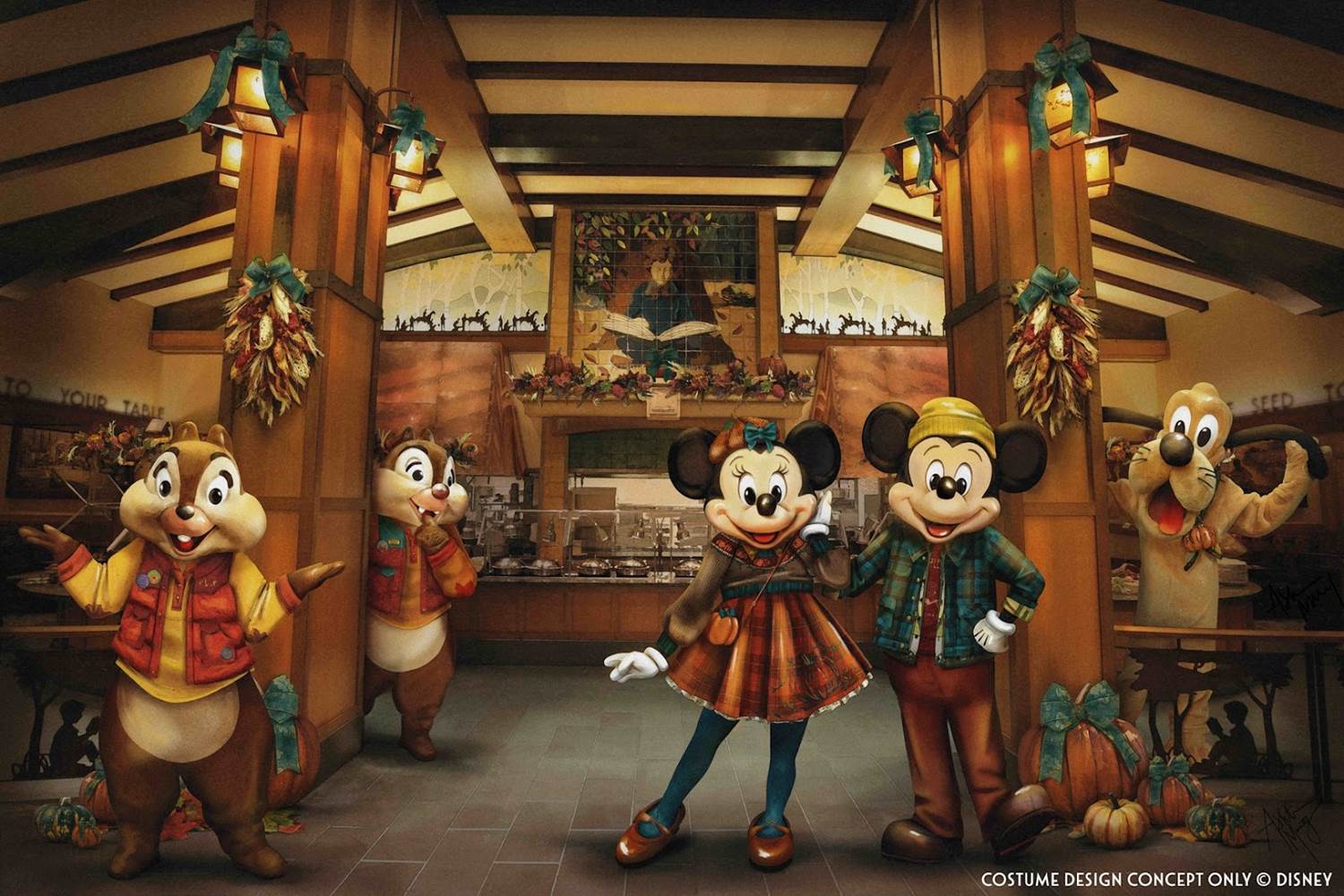Meet Mickey And Friends In Fun Autumn Garb At New Dining Experience at ...