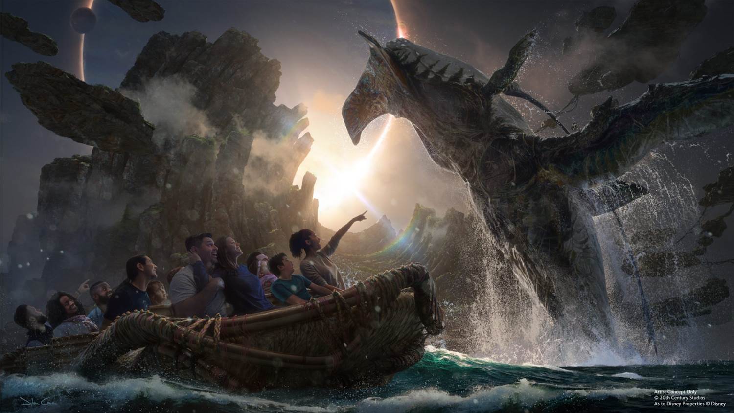 New Concept Art Revealed for "Avatar" Land Coming to Disney California ...