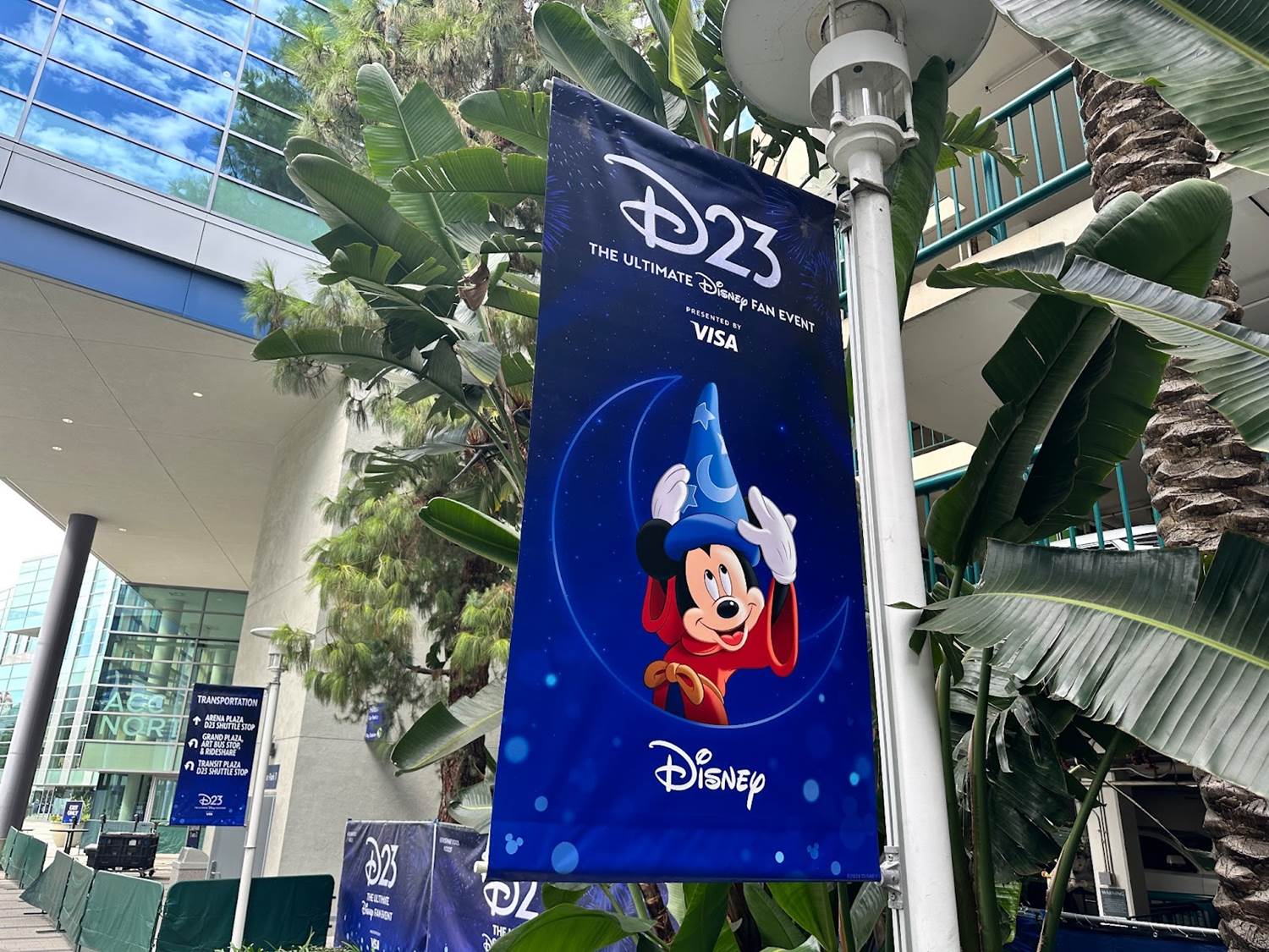 Photos: D23 Signage and Posters Decorate the Anaheim Convention Center ...