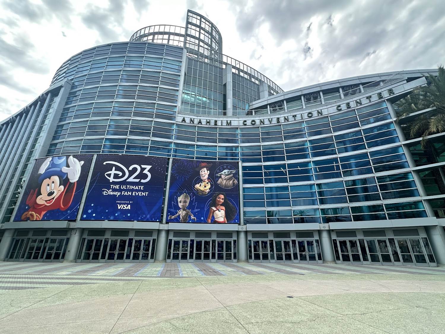 Photos: D23 Signage and Posters Decorate the Anaheim Convention Center ...
