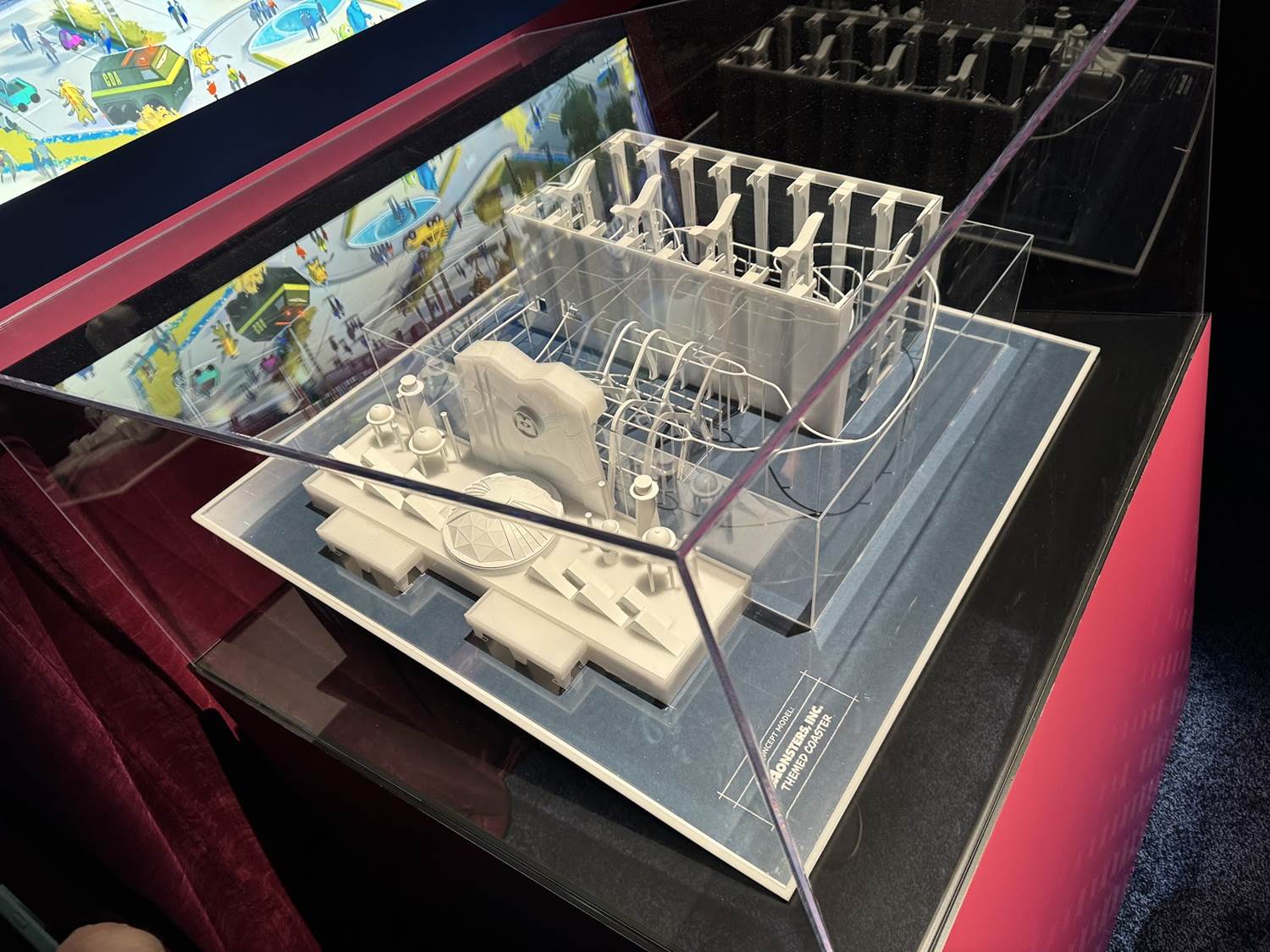 Photos: Models of Monsters Inc. Coaster, Tropical Americas, Other ...