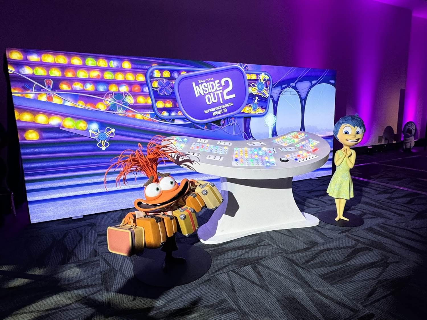 Photos: Take A Look Around Inside Out HQ At D23: The Ultimate Disney ...