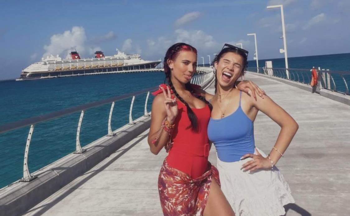 Stars of "Descendants: The Rise Of Red" Check Out Disney's Newest ...