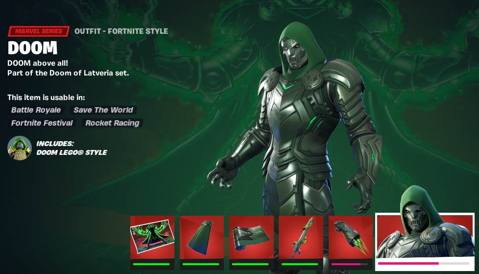 Become Dr. Doom - Fortnite: Absolute Doom Unveils New Quests, Cosmetics ...