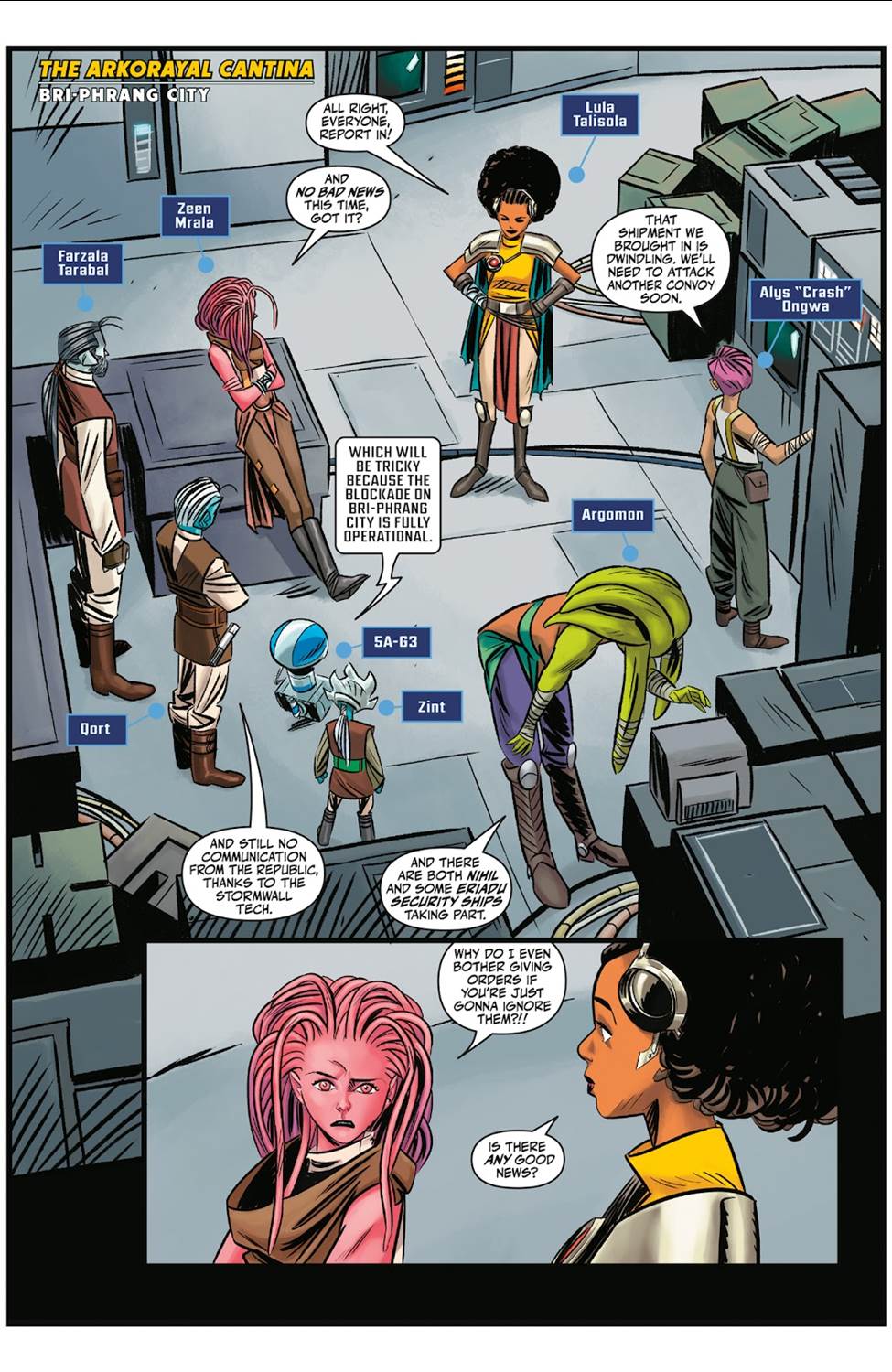Comic Review - There's Infighting Among the Tarkin Family in "Star Wars ...