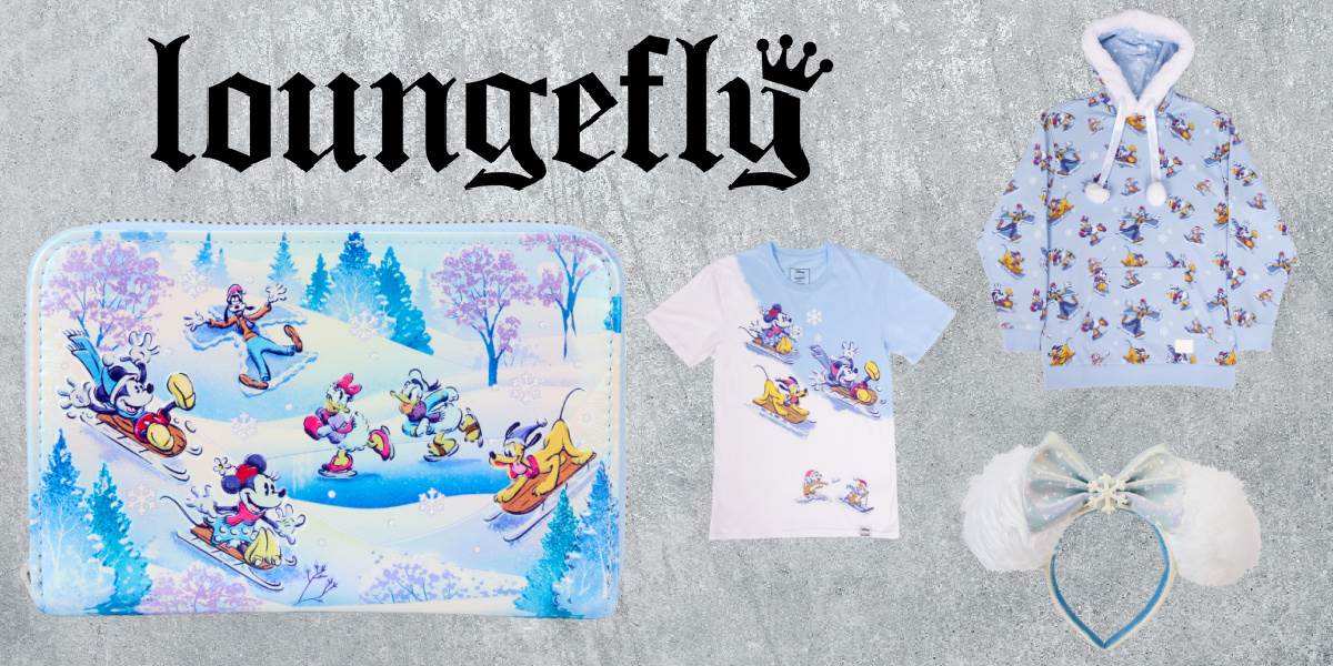 Exclusive Look: Loungefly Mickey and Friends Winter Wonderland Collection