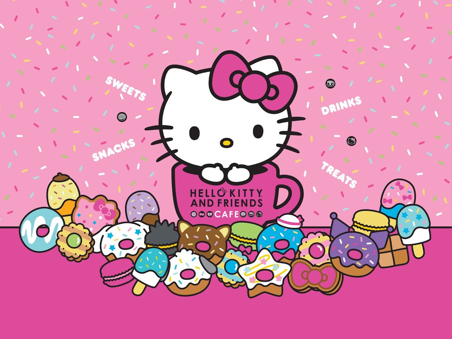 Hello Kitty and Friends Cafe and Sanrio Smile Shop Opening Later This ...