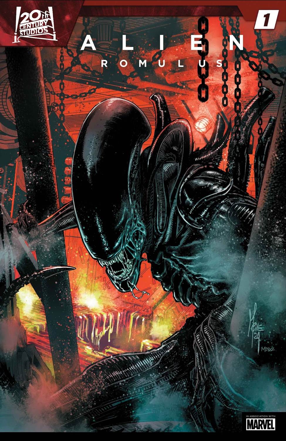Marvel Comics Tackles the Lingering Mysteries of "Alien: Romulus" in ...