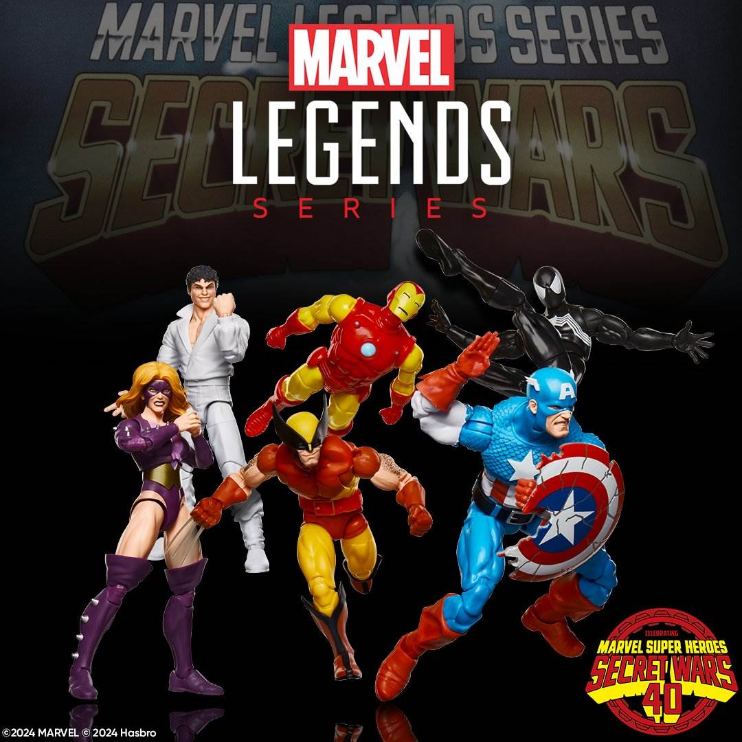 New Marvel Legends "Secret Wars" and Spider-Man Action Figures Revealed ...