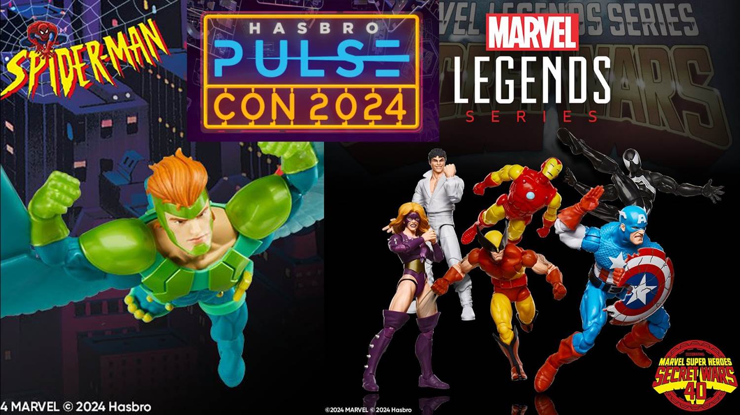 New Marvel Legends "Secret Wars" and Spider-Man Action Figures Revealed ...