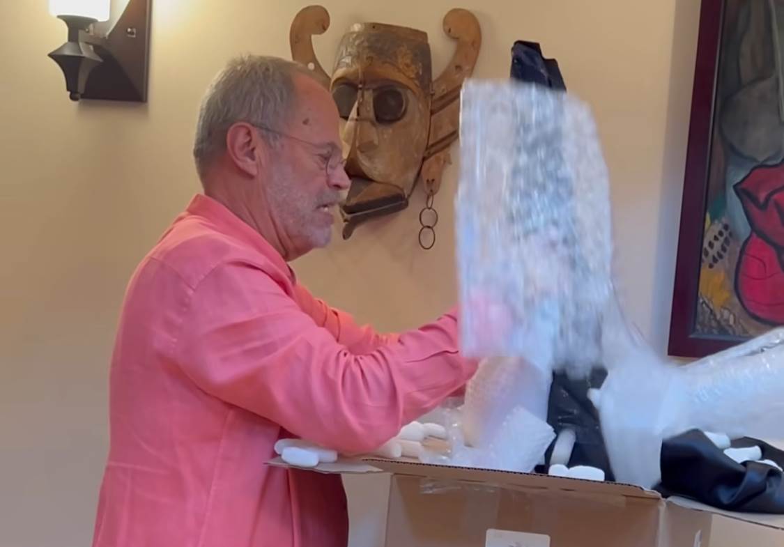 Newly Awarded Disney Legend Joe Rohde Unboxes His Award In Humorous ...