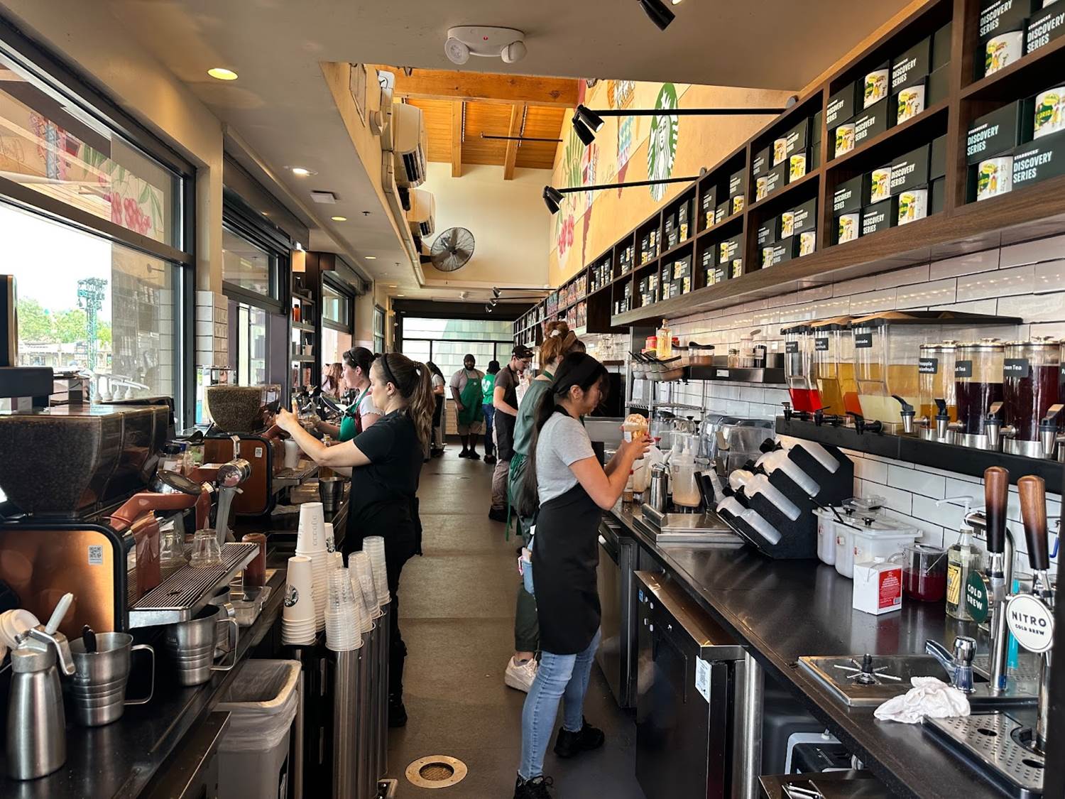 Photos: Starbucks Coffee Reopens in Disney Springs Marketplace Following Two-Week Refurbishment ...