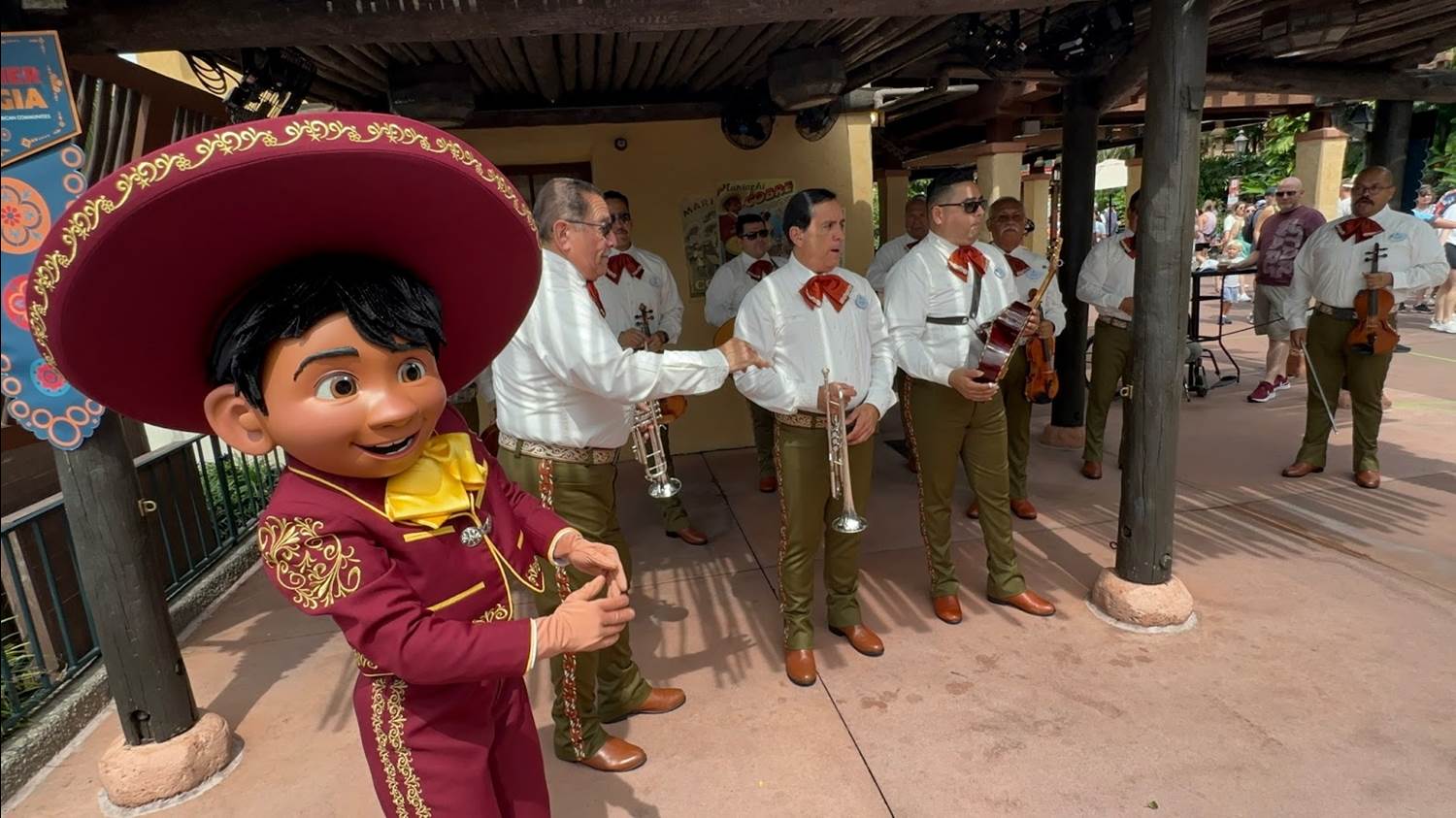 Photos / Video: Miguel from “Coco” Joins EPCOT’s Mariachi Cobre for ...