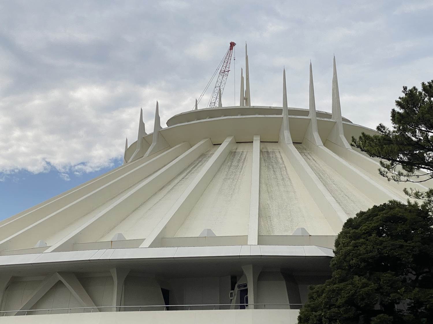 Photos: Work Continues Bringing A New Space Mountain To Life at Tokyo ...