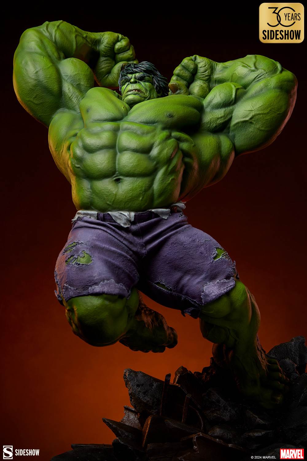 Sideshow Captures The Rage of Marvel's Hulk With New Premium Format ...