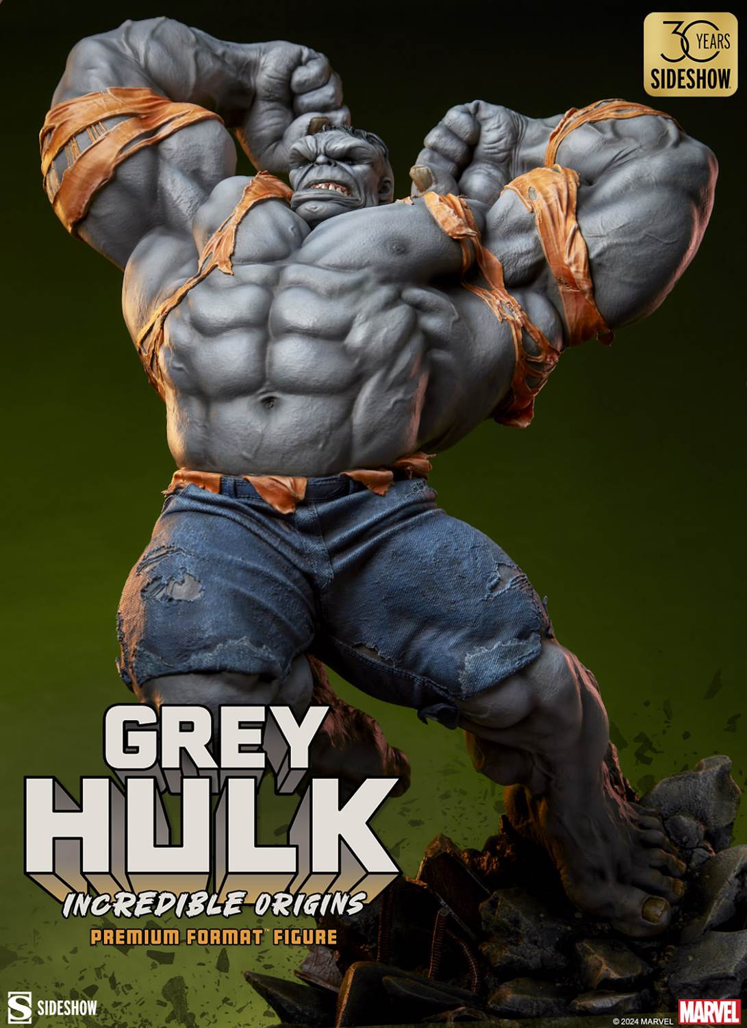 Sideshow Captures The Rage of Marvel's Hulk With New Premium Format ...