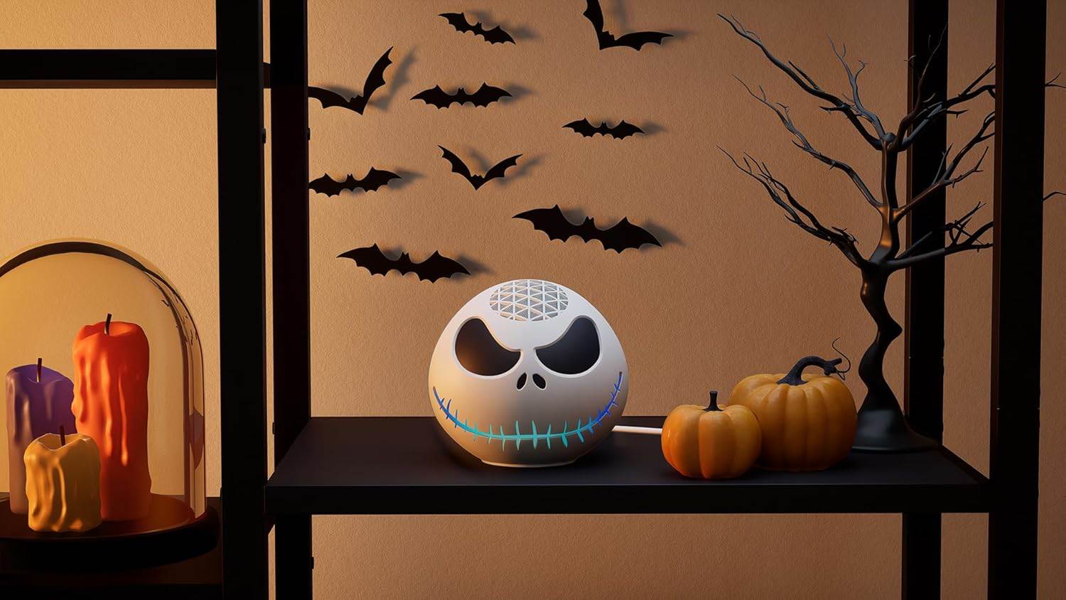 Transform Your Amazon Echo Dot with New Jack Skellington Shell ...
