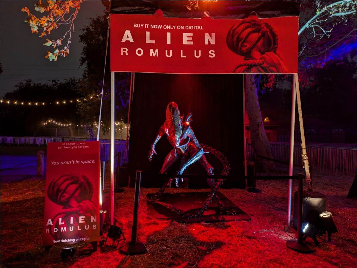 An "Alien: Romulus" Pop-Up Xenomorph Photo Op Is Now Available at Los ...