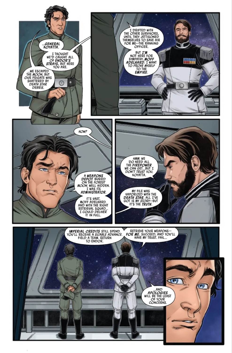 Comic Review - The Empire Returns to Endor in the Debut Issue of "Star ...