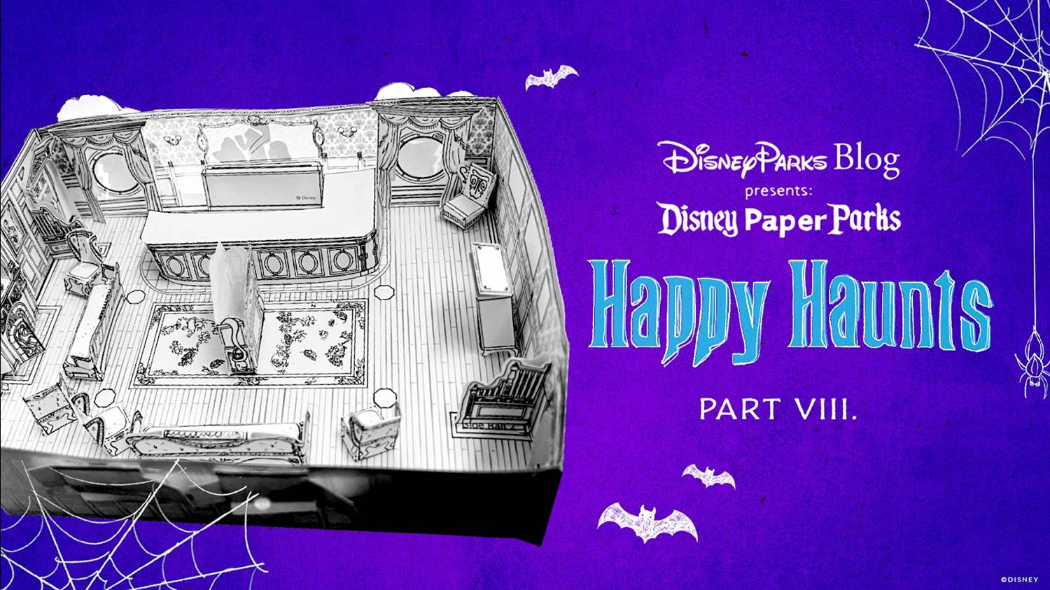 Disney Paper Parks Happy Haunts Part 8 - Build Disney Treasure's ...
