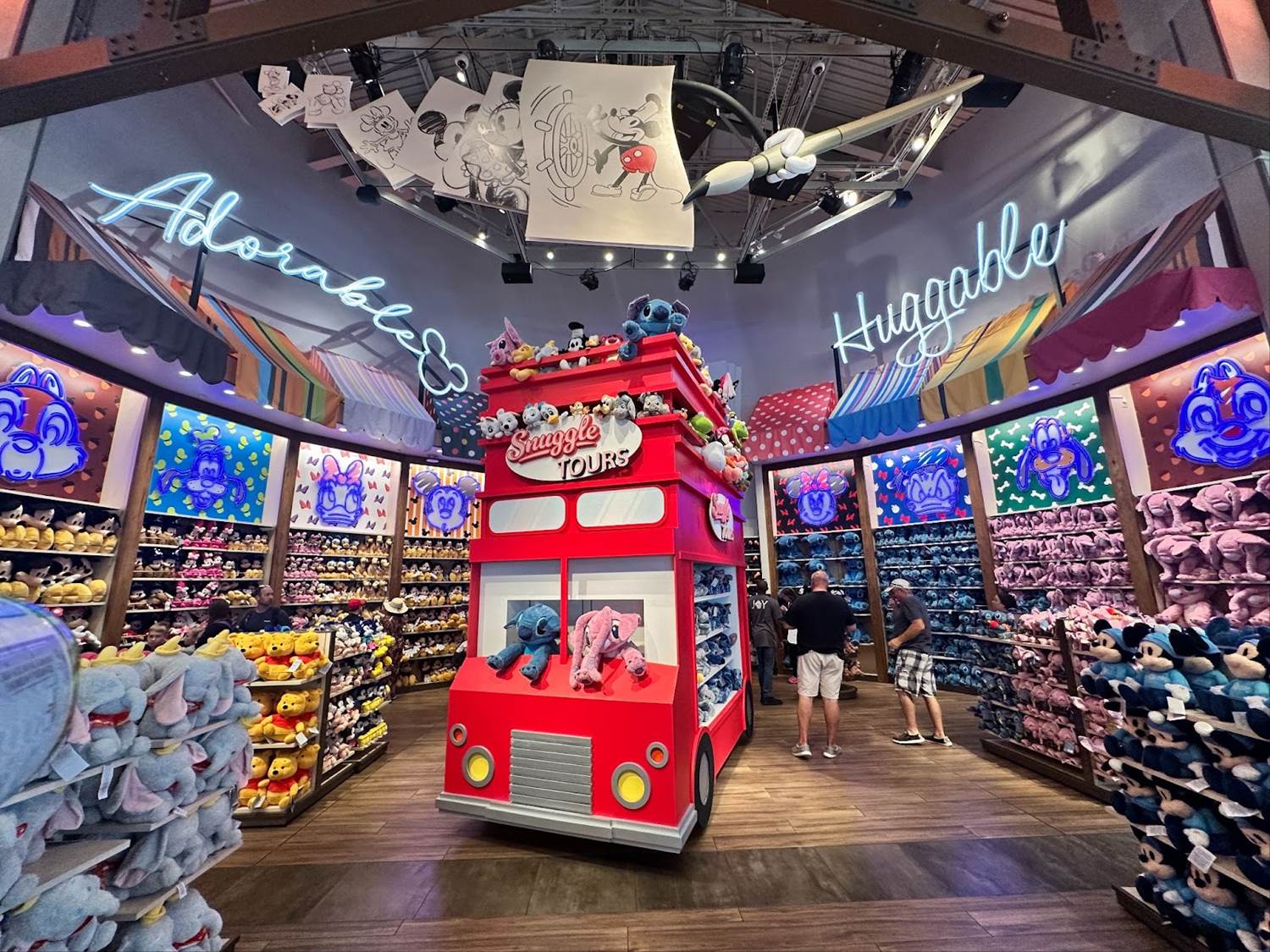 Disney Springs' World of Disney Debuts All New Plush Display ...