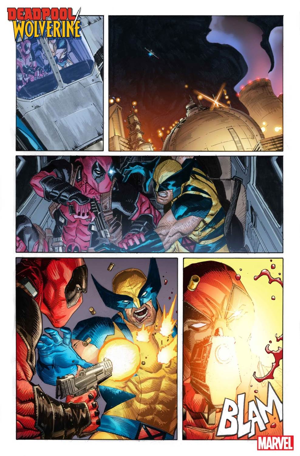 Get A Sneak Peek Of Marvel's New "Deadpool/Wolverine" Comic Series ...