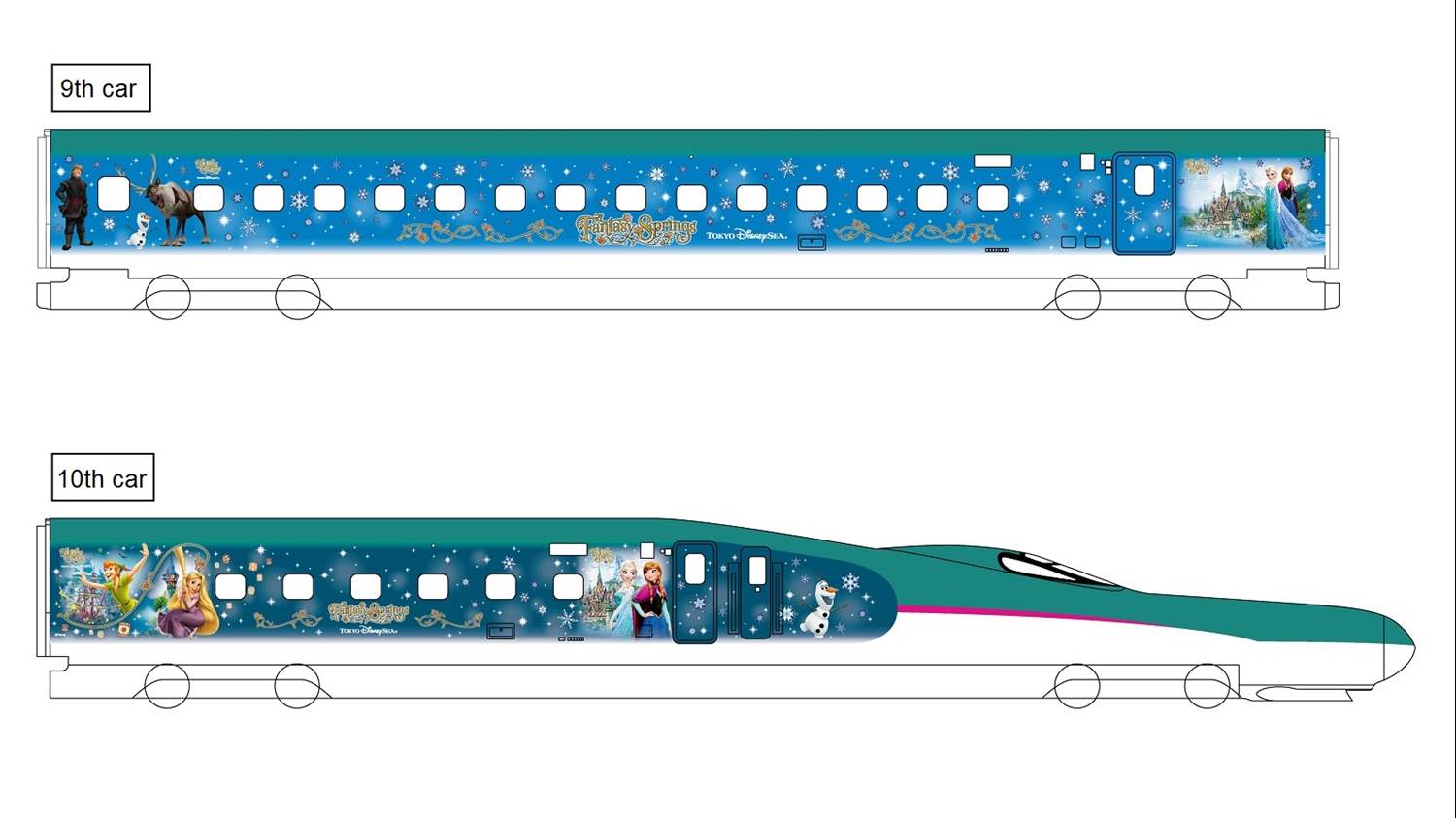 Fantasy Springs Themed “Magical Journey Shinkansen” Train Launching ...