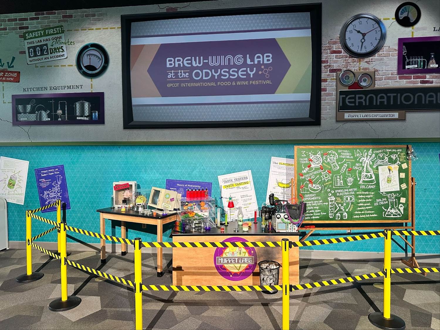 Photos: Muppet Labs Display Returns to Brew-Wing Lab at the Odyssey ...