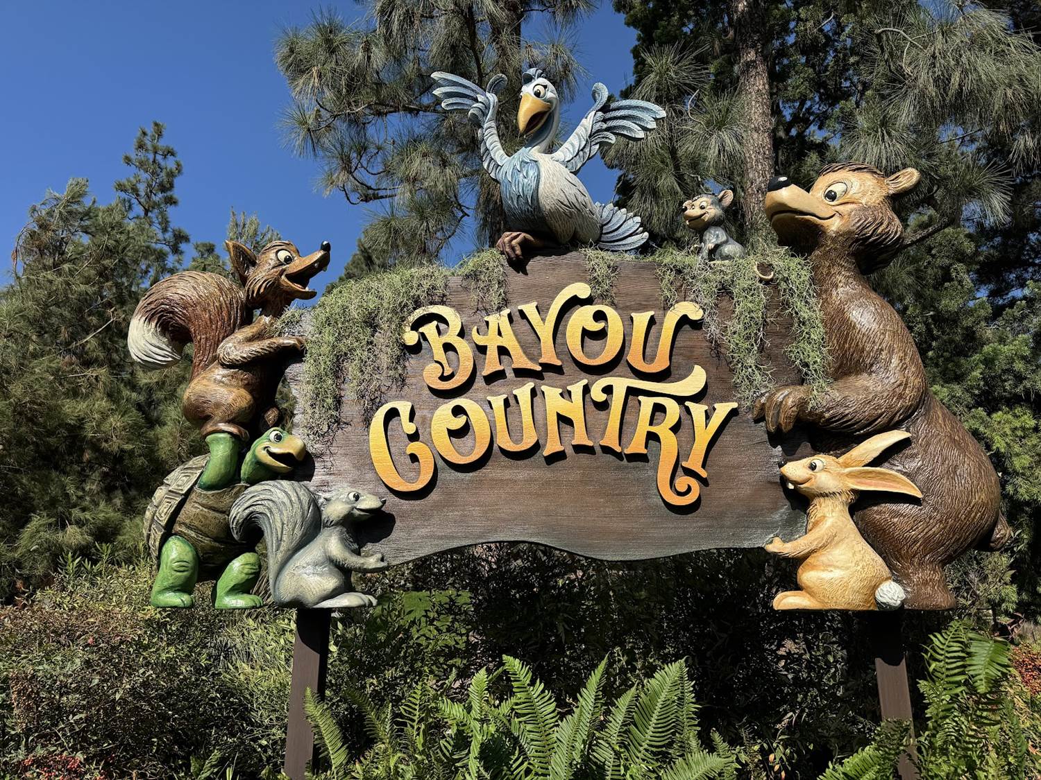 Photos: New Sign Welcomes Guests To Bayou Country At Disneyland Park ...