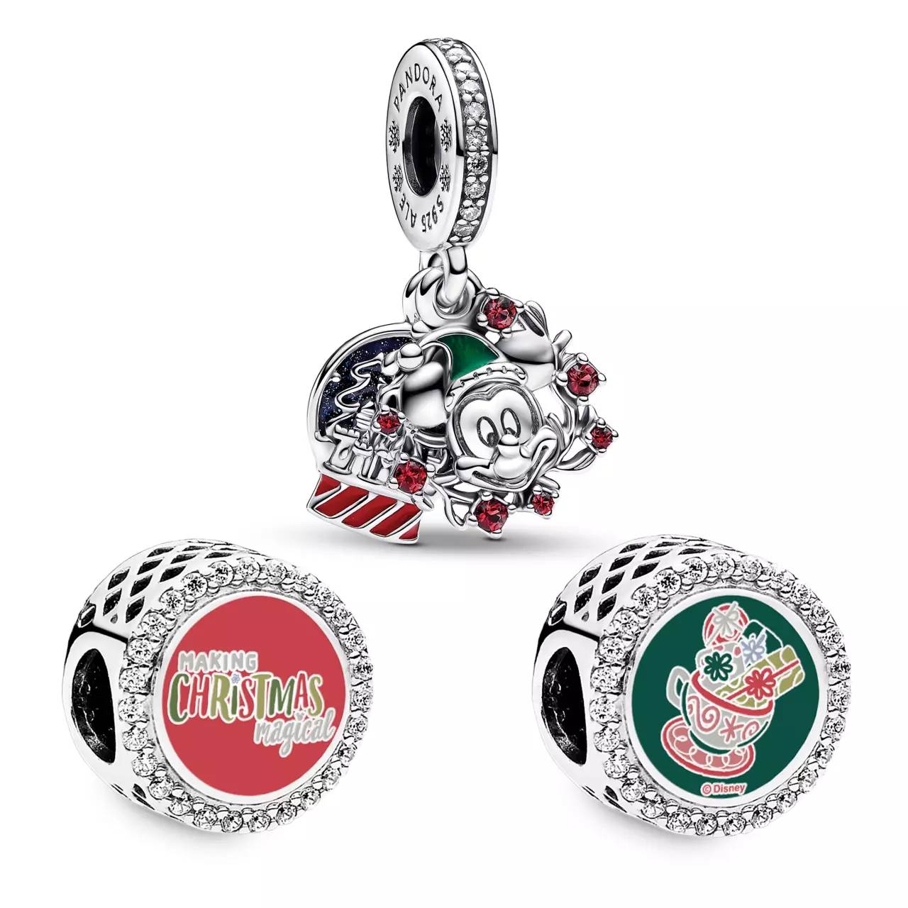 Pre-Orders Available for This Beautiful Mickey Mouse Holiday Charm Set ...