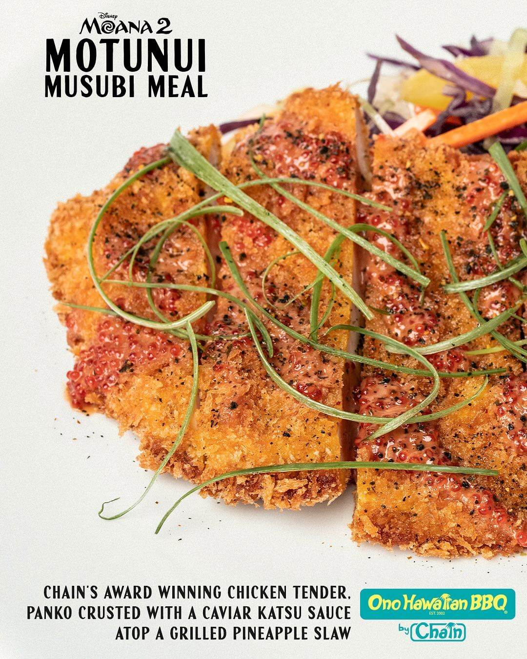 Chain Announces "The Songs of Moana 2, A Chain Dinner Concert ...