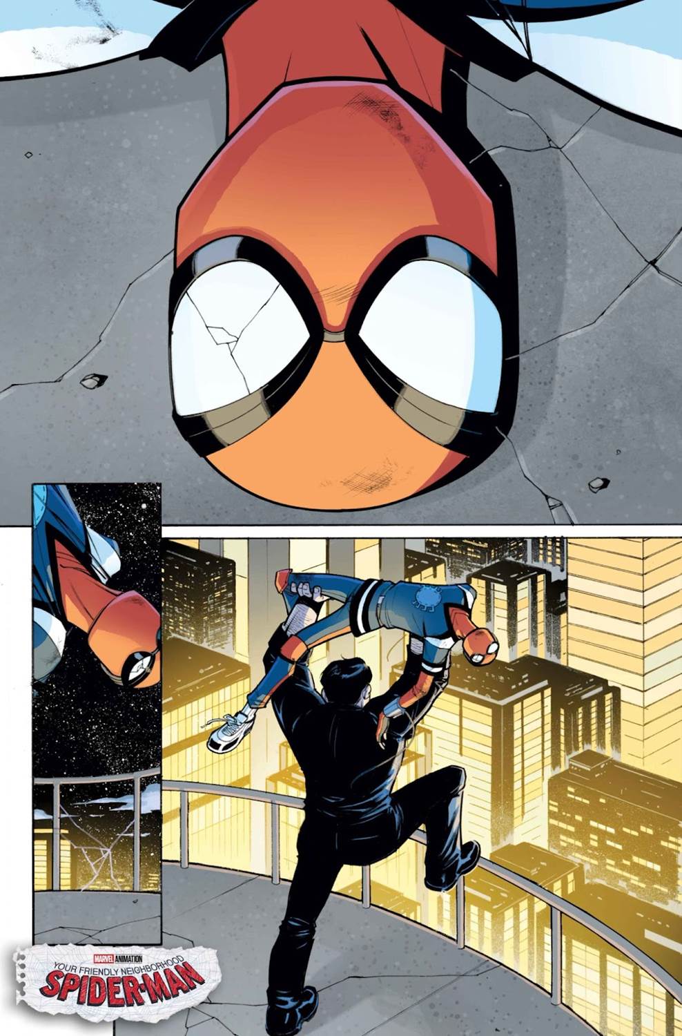 First-Look Images: "Your Friendly Neighborhood Spider-Man" Prequel ...