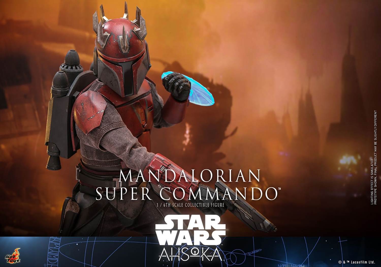 Hot Toys Mandalorian Super Commando 1/6th-Scale Collectible Figure ...