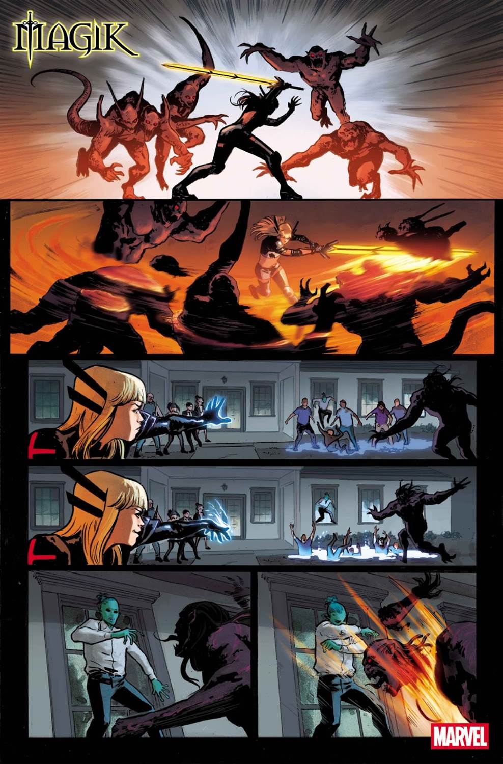 Marvel Comics Conjures Up Some New "Magik" - LaughingPlace.com