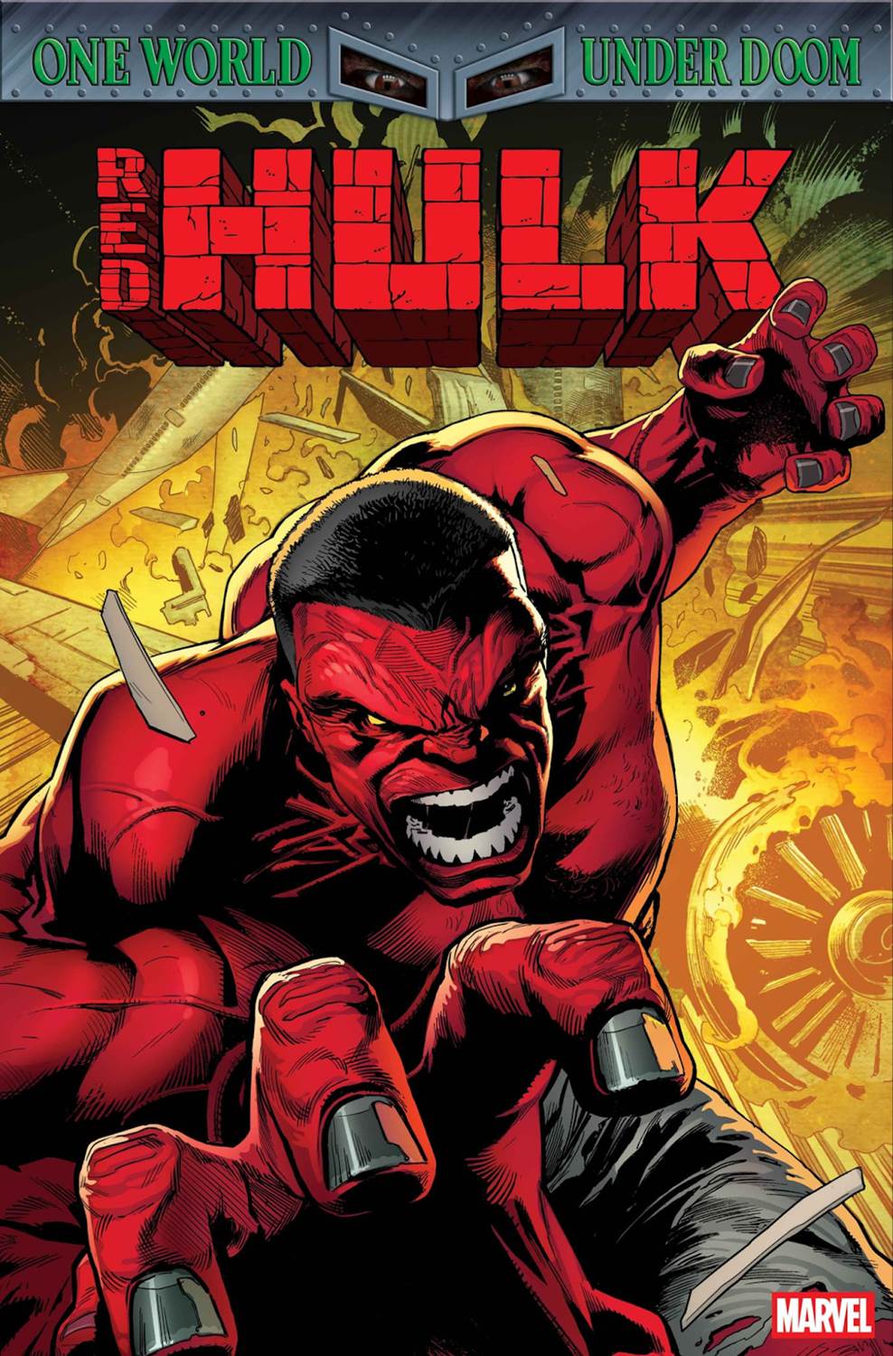 New "Red Hulk" Ongoing Series to Smash into Comic Shops this February ...