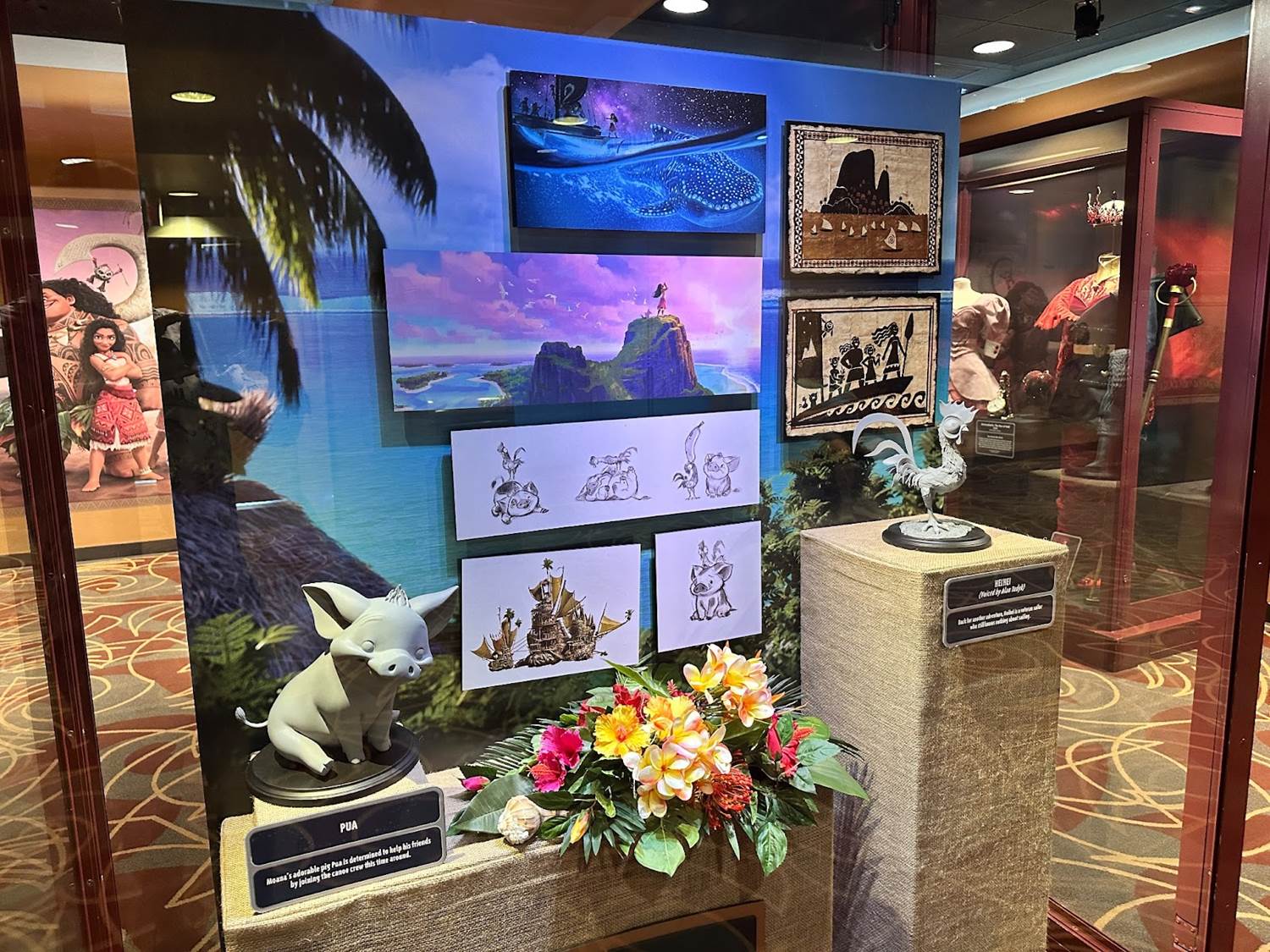 Photos: "Moana 2" Art and Maquettes Arrive at Walt Disney Presents in ...